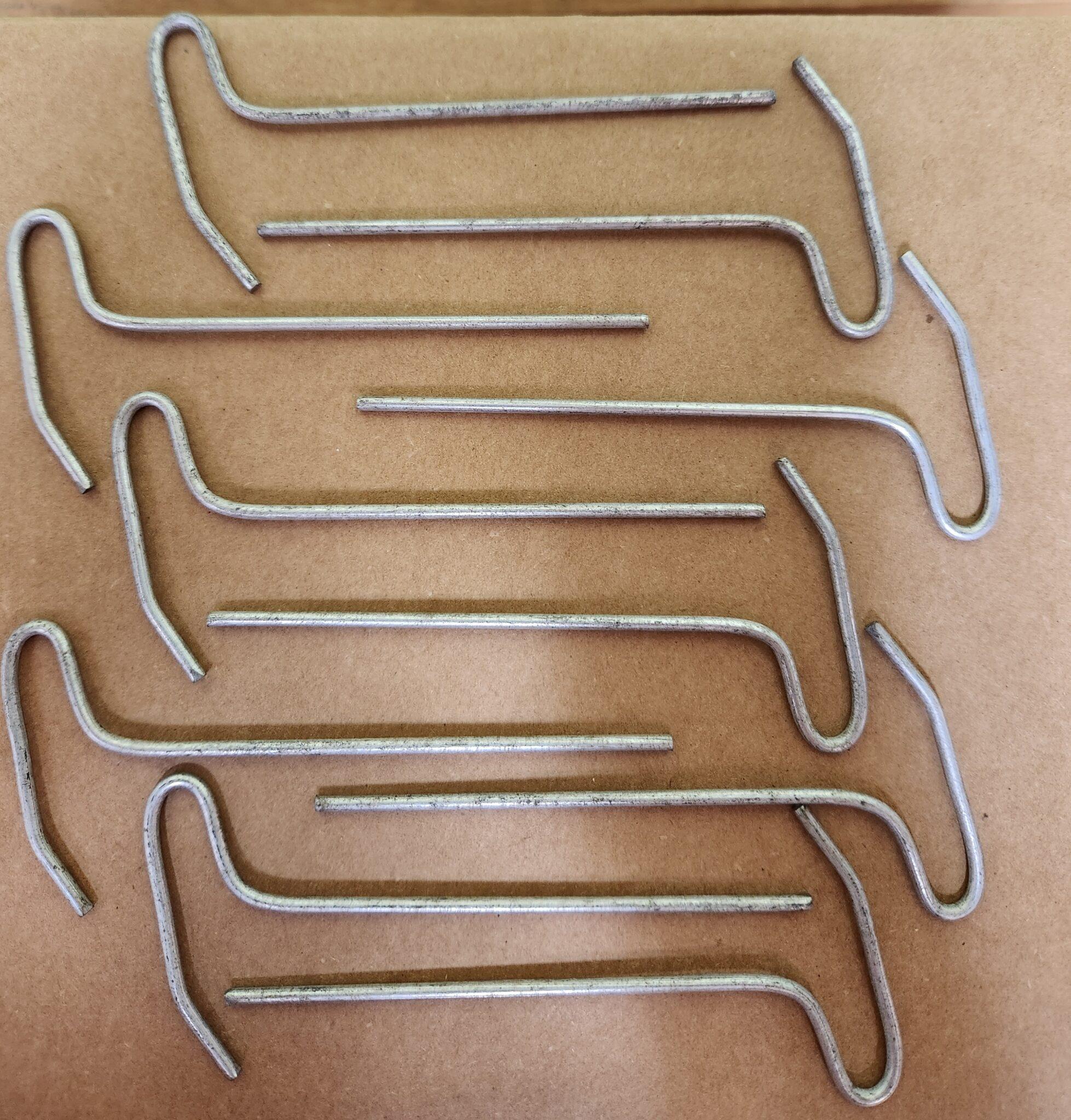 Wire rhizome clip - 4 in. package of 10