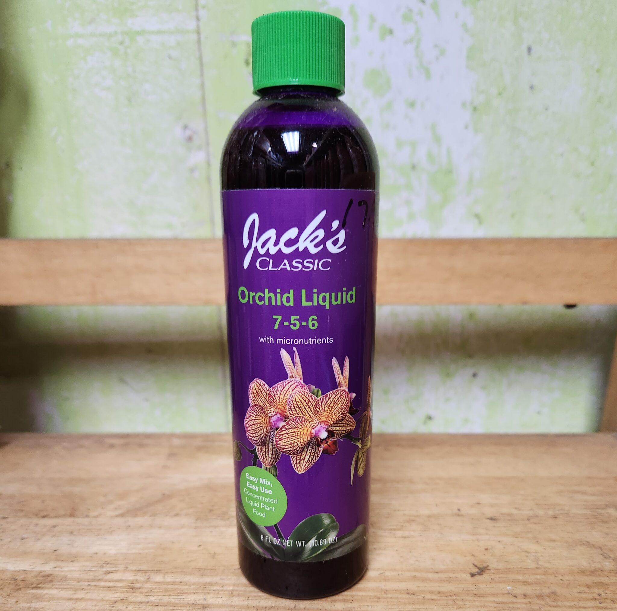 Jack's Classic Concentrated Liquid Orchid Plant Food 7-5-6 - Green Barn ...