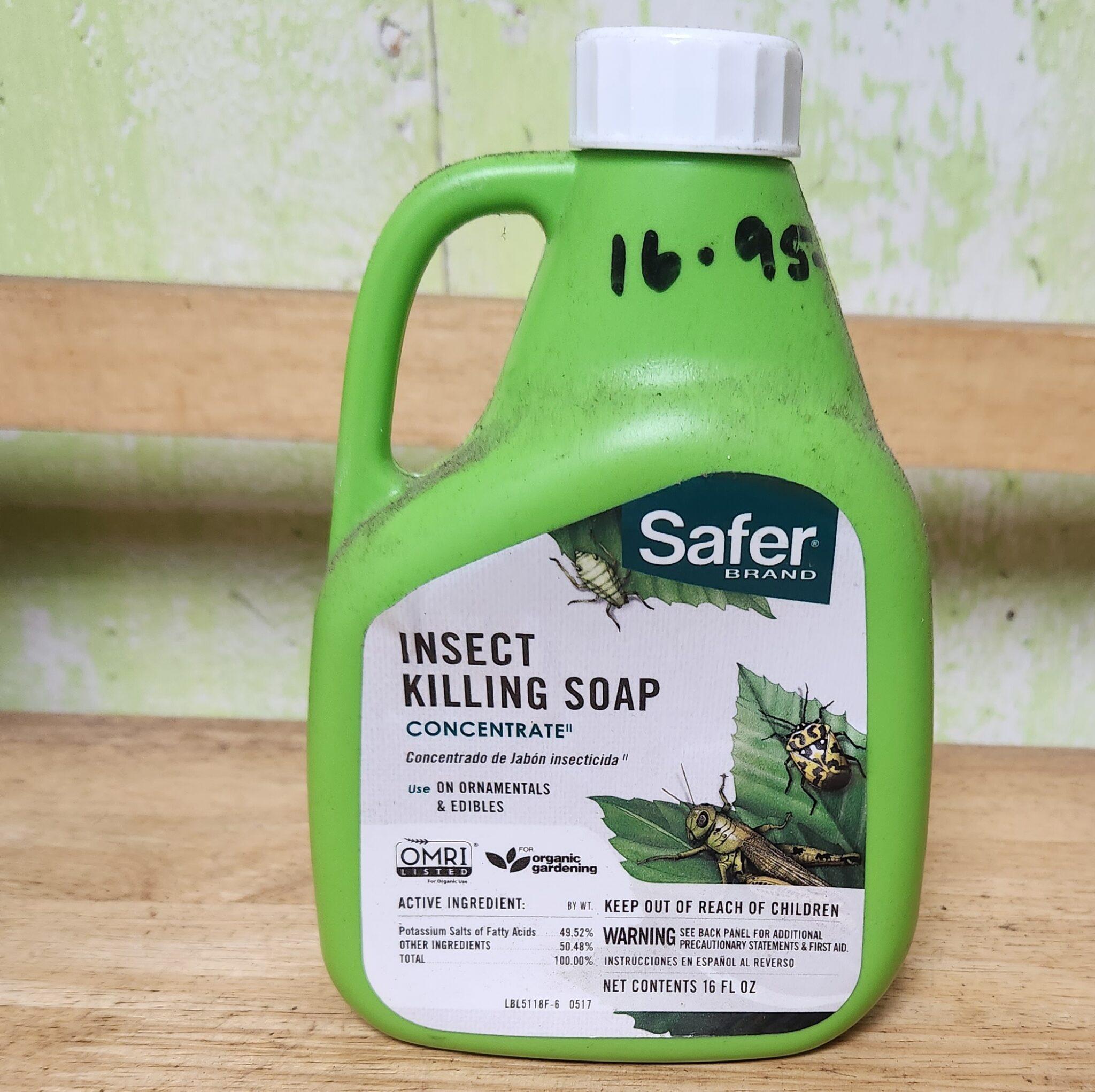 Safer's Soap Insect Killers - 16 oz. Concentrate - Green Barn Orchid ...