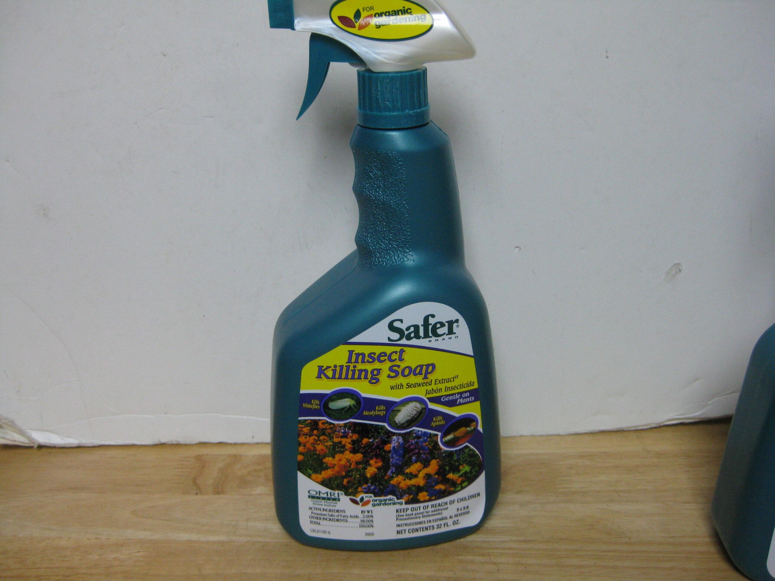 Safer Insect Killing Soap 32 oz. - Green Barn Orchid and Aroid Supplies