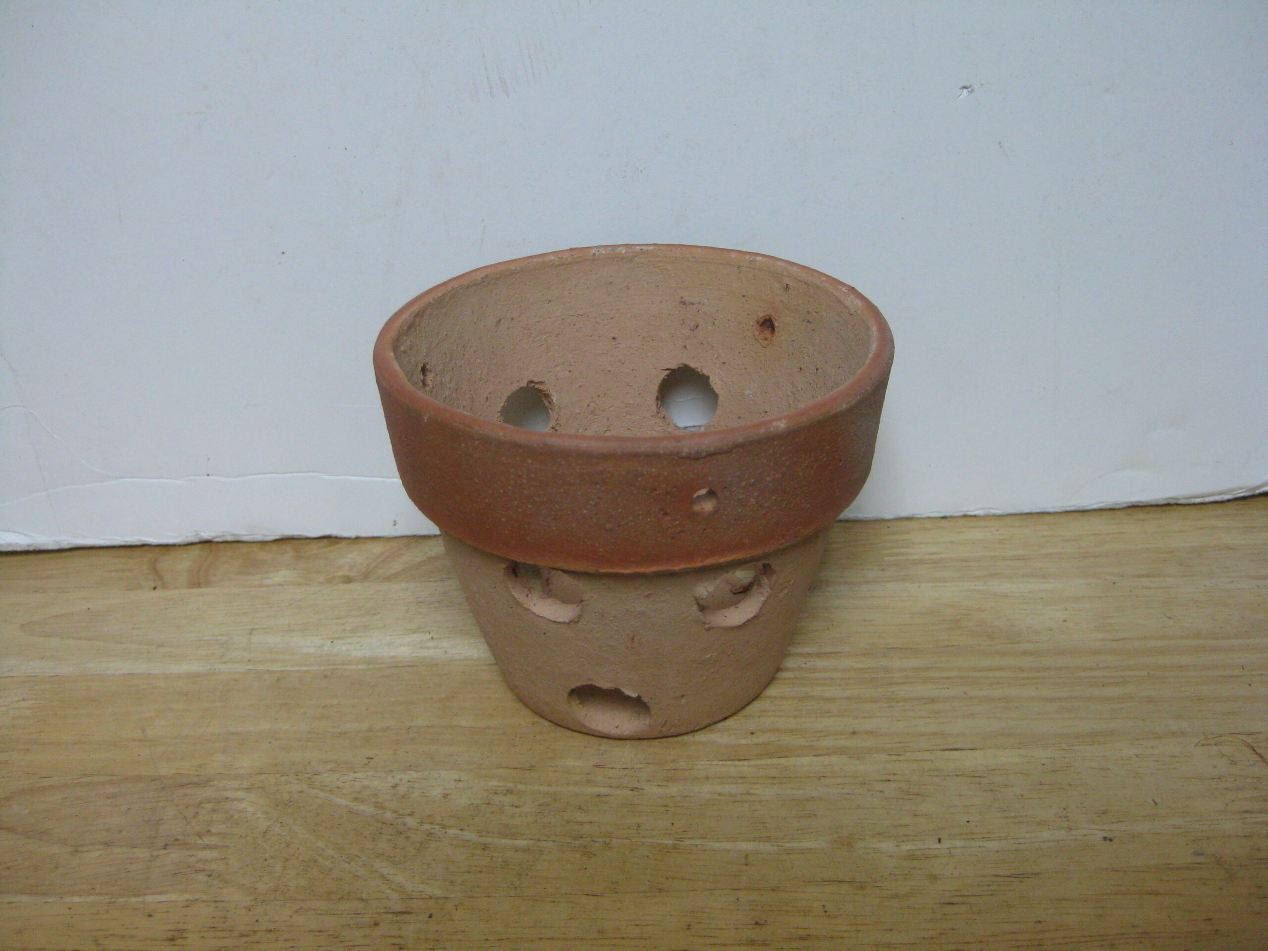 Rustic Clay Pot 4"