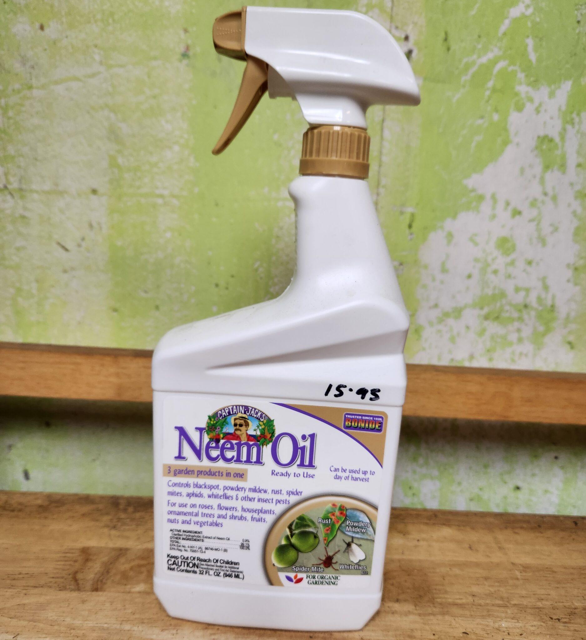 Captain Jack's Neem Oil - Ready to Use - Green Barn Orchid and Aroid ...